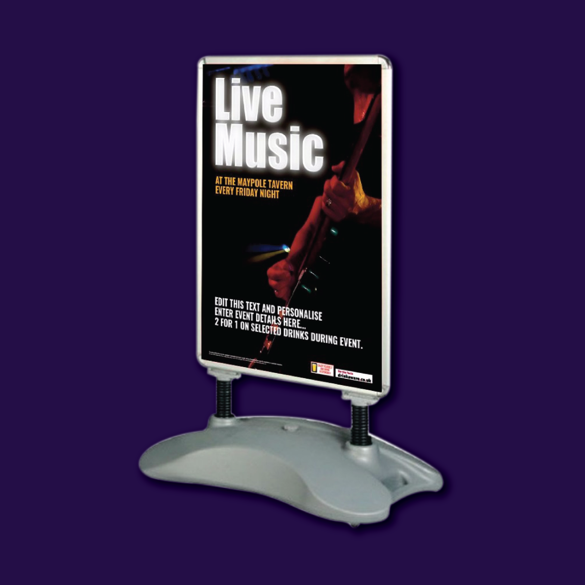 Windmaster Pavement Sign – Dacentprint.ie